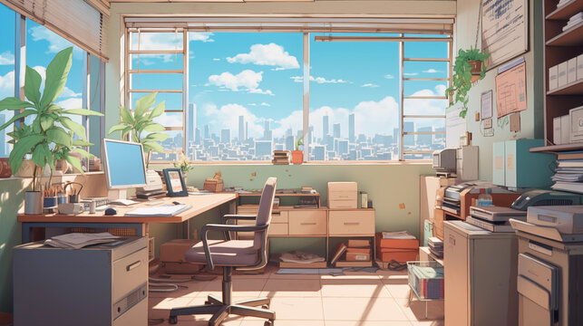 Cartoon Office Background Images – Browse 503,797 Stock Photos, Vectors ...