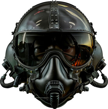 Pilot Helmet Reflection