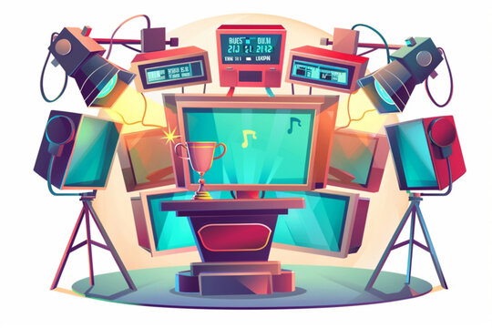 Spotlight Cartoon Images – Browse 17,338 Stock Photos, Vectors, and ...