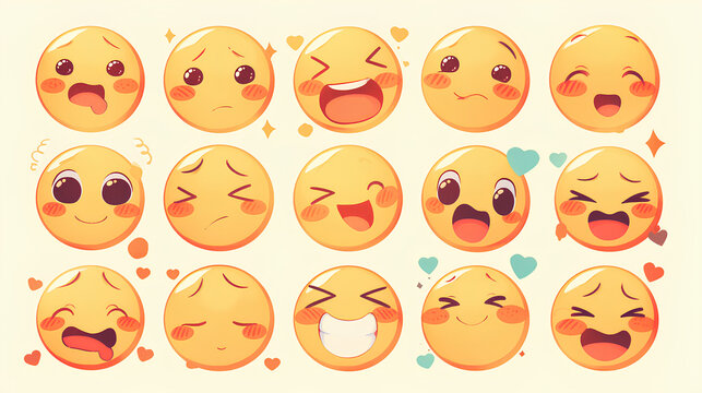 "Emoji Set" Images – Browse 9,504 Stock Photos, Vectors, and Video ...