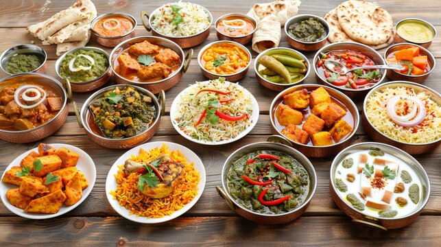 Indian Food Collage Images – Browse 3,453 Stock Photos, Vectors, and ...