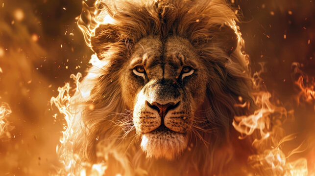 Lion On Fire Images – Browse 34,155 Stock Photos, Vectors, and Video ...