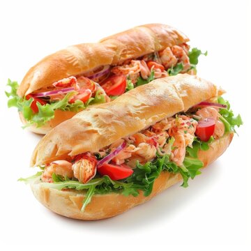 Lobster Roll White Background Images – Browse 696 Stock Photos, Vectors ...