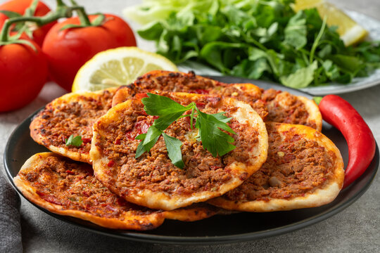 "Turkish Lahmacun" Images – Browse 480 Stock Photos, Vectors, and Video ...