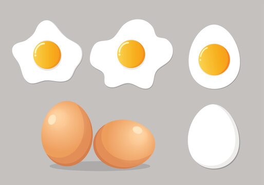 "Fried Egg Vector" Images – Browse 66 Stock Photos, Vectors, and Video | Adobe Stock