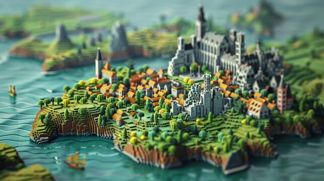 Imágenes de "Voxel Graphics": descubre bancos de fotos, ilustraciones ...