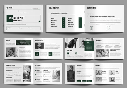 Annual Report Landscape Templates – Browse 194 Stock Photos, Vectors ...