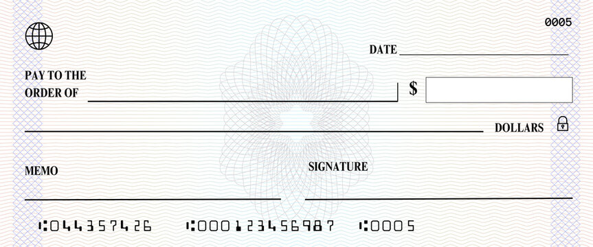 Cheque Template Images Images – Browse 10,933 Stock Photos, Vectors ...