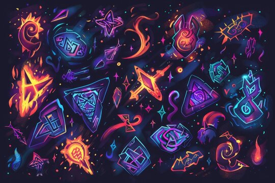 Runes Background Images – Browse 20,231 Stock Photos, Vectors, and ...