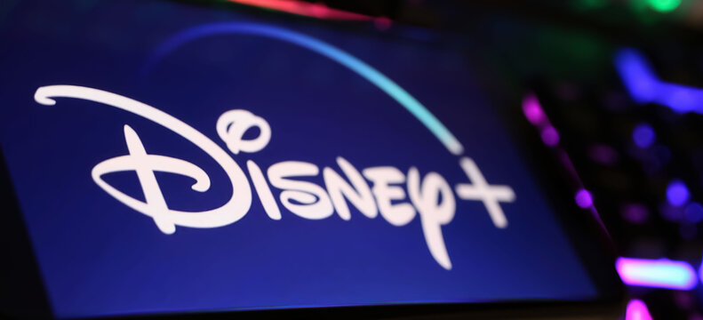 disney plus logo background