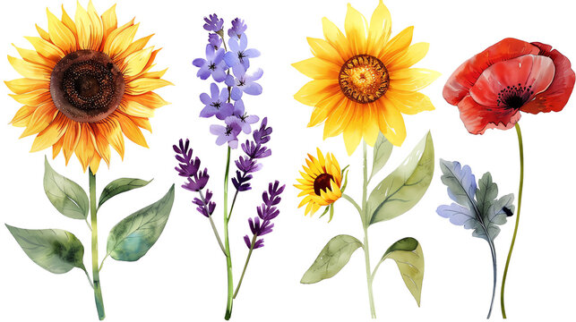 Summer Flowers Clipart Images – Browse 204,605 Stock Photos, Vectors ...