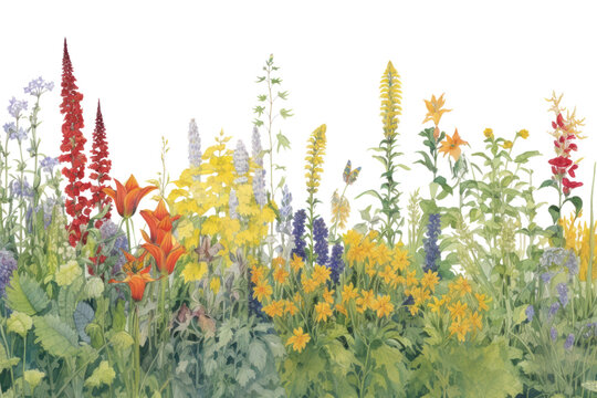 "Wildflower Border" Images – Browse 327 Stock Photos, Vectors, and ...