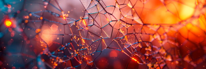 Explosive Fire and Shattering Glass in Dramatic Scene from Pikwizard