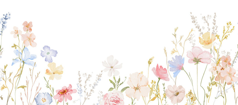 Summer Flowers Clip Art Free