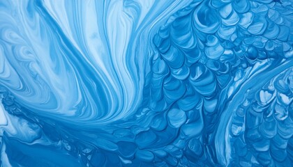 abstract acrylic blue pattern background