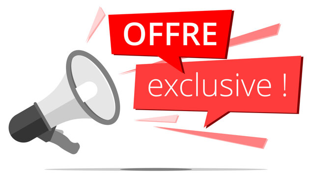 "Offre Exclusive" Images – Browse 77 Stock Photos, Vectors, and Video | Adobe Stock