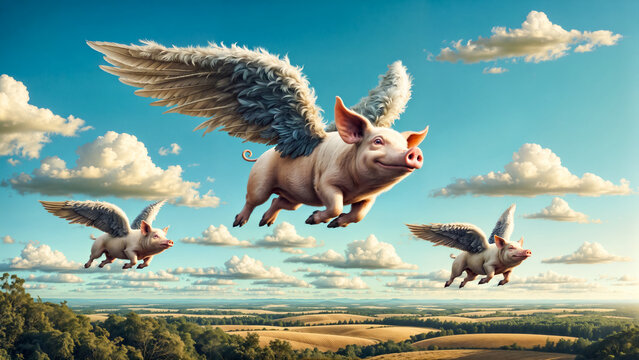 "When Pigs Fly" Images – Browse 263 Stock Photos, Vectors, and Video ...