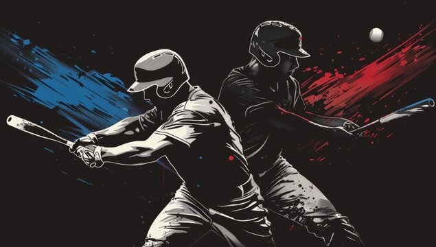 Baseball Red And Blue Images – Browse 13,752 Stock Photos, Vectors, and ...