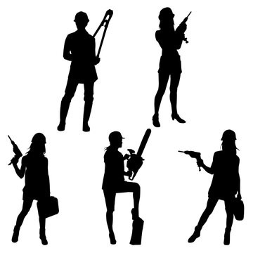 Power Tool Silhouette Images – Browse 34,342 Stock Photos, Vectors, and ...