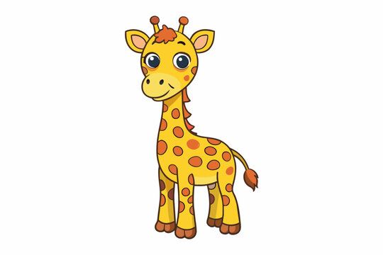 Cartoon Giraffes Images et videos libres de droits Adobe Stock