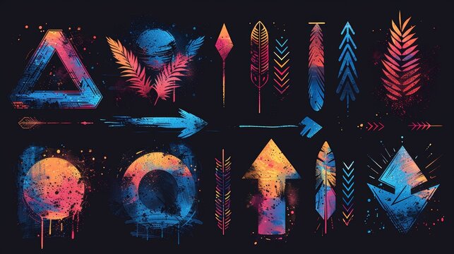 Paint Arrows Images – Browse 182,755 Stock Photos, Vectors, and Video ...