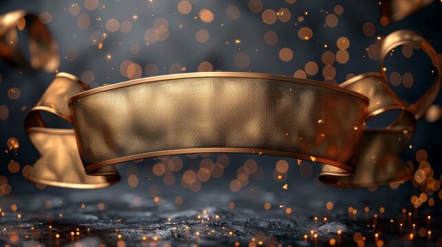 Gold Ribbon Transparent Background Images – Browse 208,714 Stock Photos ...