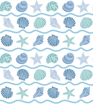 Sea Shell Repeat Pattern Images – Browse 72,969 Stock Photos, Vectors ...
