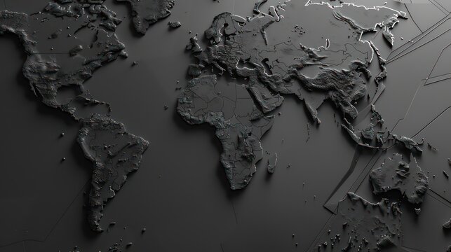 World Map Grayscale Images – Browse 12,984 Stock Photos, Vectors, and ...