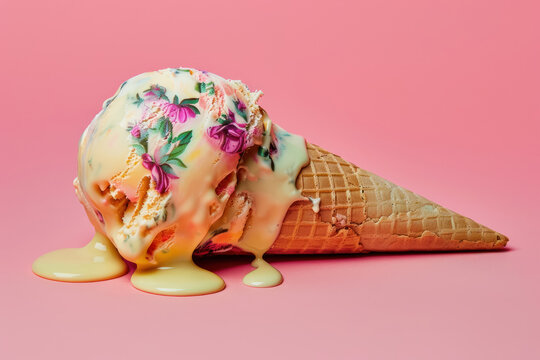 Melting Ice Cream Pattern Images – Browse 7,005 Stock Photos, Vectors ...