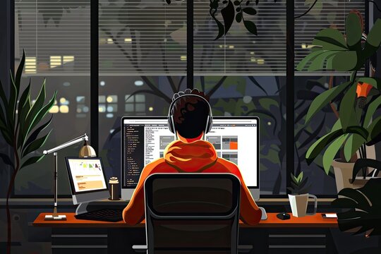 Web Developer Cartoon Images – Browse 17,297 Stock Photos, Vectors, and ...