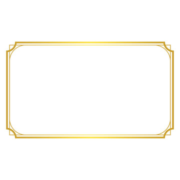 Gold Border Png Images – Browse 211,625 Stock Photos, Vectors, and ...