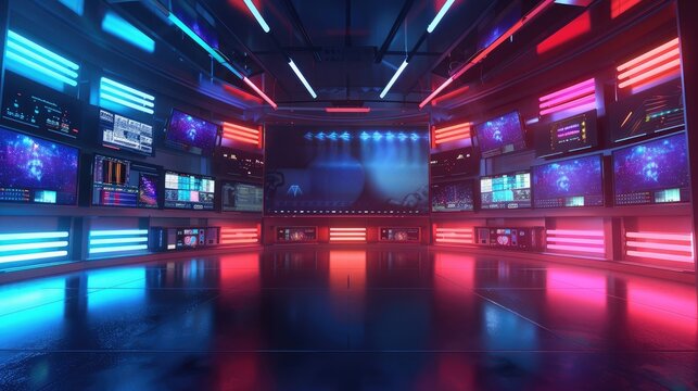 Virtual Tv Set Background Images – Browse 26,827 Stock Photos, Vectors ...