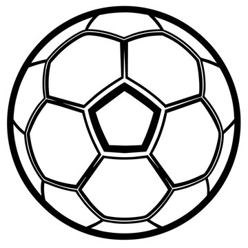 Soccer Ball Outline Images – Browse 51,115 Stock Photos, Vectors, and ...