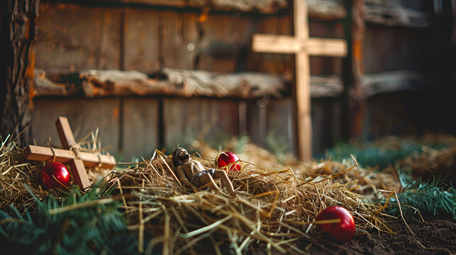 Manger And Cross Images – Browse 920 Stock Photos, Vectors, and Video ...