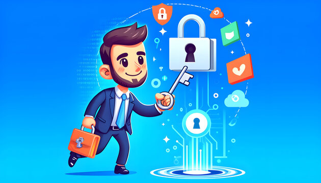Cyber Security Cartoon Images – Browse 19,195 Stock Photos, Vectors ...