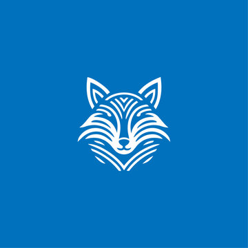Black And White Fox Head Logo Images – Browse 8,602 Stock Photos ...