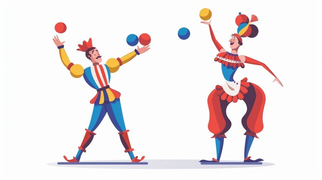 Acrobat Cartoon Images – Browse 9,240 Stock Photos, Vectors, and Video ...