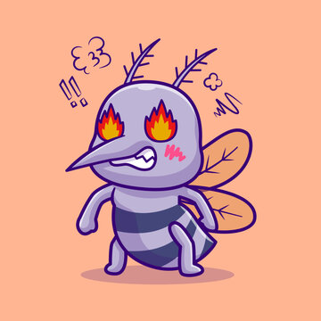 Mad Mosquito Cartoon Images – Browse 895 Stock Photos, Vectors, and ...