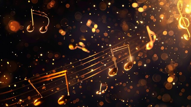Music Notes Dark Background Images – Browse 80,255 Stock Photos ...