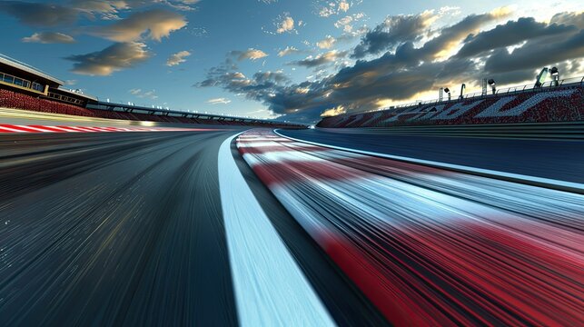 Race Car Track Wallpaper