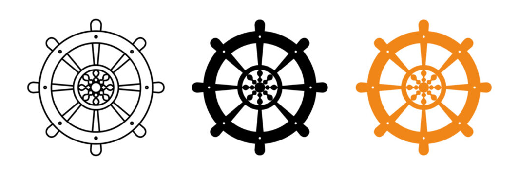 Buddhist Karma Wheel