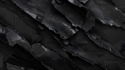 a sense of intrigue and mystery with high-resolution black textures ...