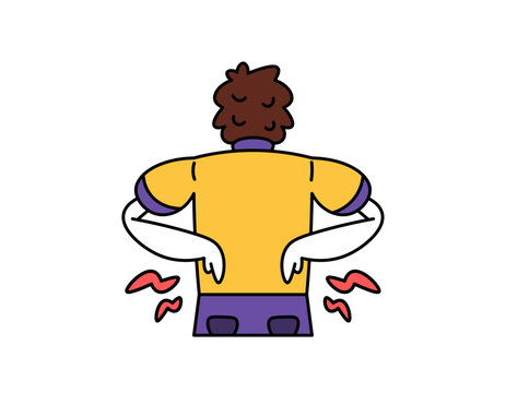 Back Injury Cartoon Images – Browse 2,383 Stock Photos, Vectors, and ...