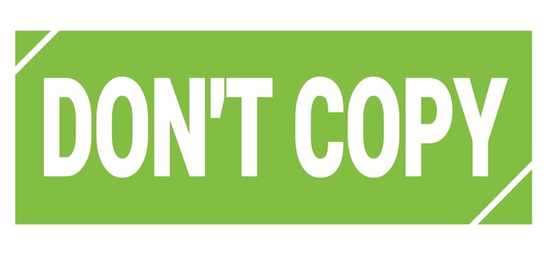 "Don't Copy" Images – Browse 30 Stock Photos, Vectors, and Video ...