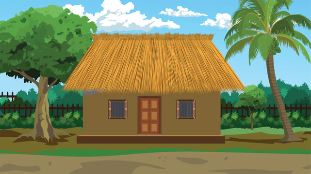 Cartoon Hut