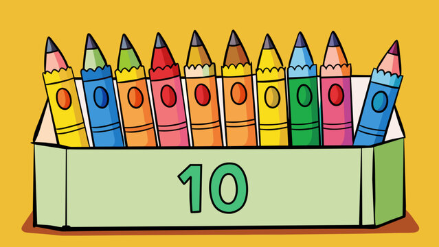 Crayon Box Clipart