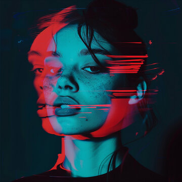 Half-Face - Images et vidéos libres de droits | Adobe Stock