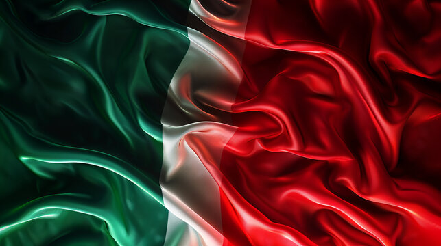 Fondo De Pantalla De La Bandera Del Orgullo Mexicano Fondo Vibrante De
