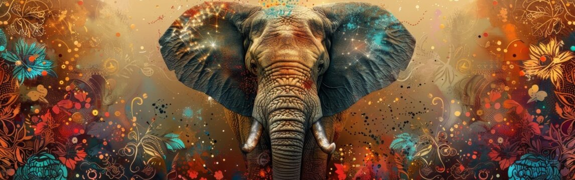 Elephant Psychedelic Images – Browse 1,639 Stock Photos, Vectors, and ...