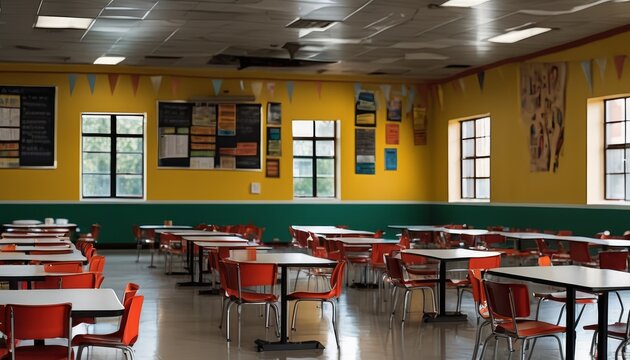 "School Cafeteria" Images – Browse 625 Stock Photos, Vectors, and Video ...